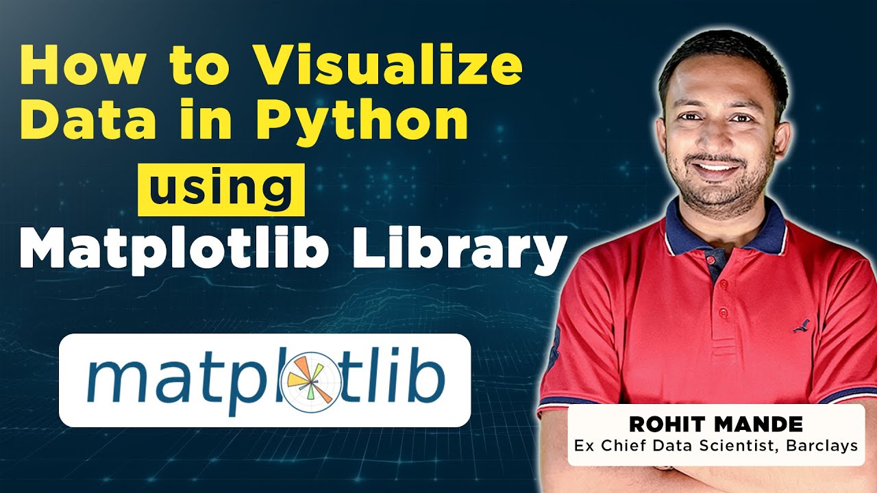 How To Visualize Data Using Matplotlib library | Python Data Visualization Tutorial | Inttrvu.ai