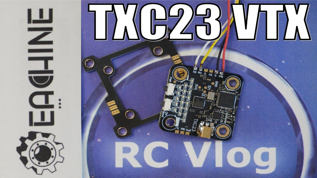 EACHINE TXC23 VTX 5.8Ghz 48CH 25/200/600/800mW FPV Mini Transmitter 28 ...