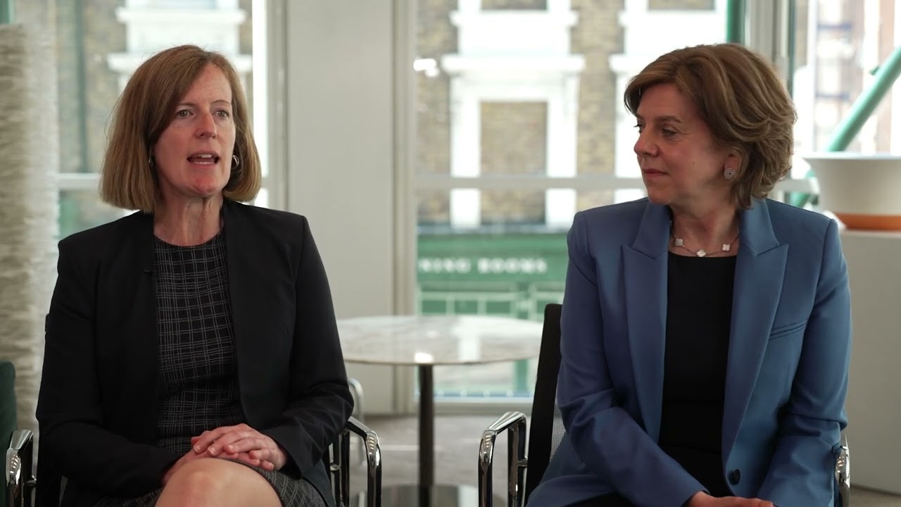 Emma Cherniavsky, CEO, and Charlotte Boyle, Chair of Trustees, UK for  UNHCR