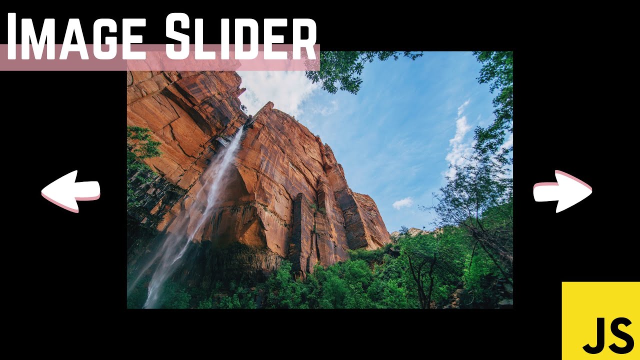 Image Slider carousel using Pure vanilla javascript