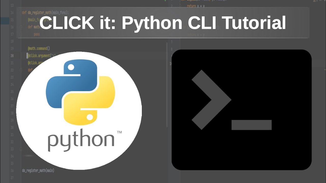 Making it Click: Python CLI tutorial for beginning programmers