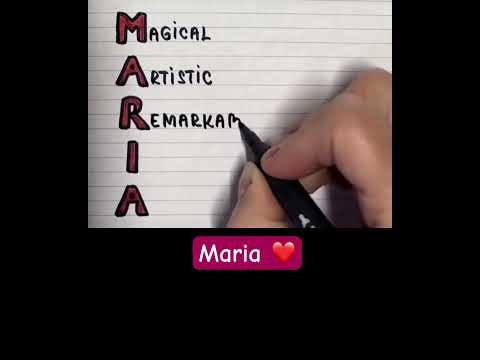 Meaning of the name MARIA #meaning #name #maria