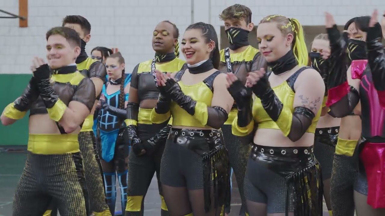 Custom Uniforms Featuring Elevate World Winter Guard