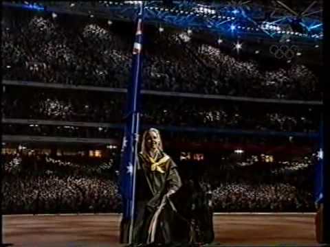 Australian National Anthem at the Sydney Olympics Opening