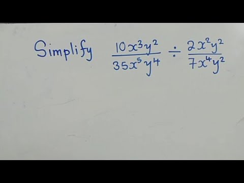 Simplify