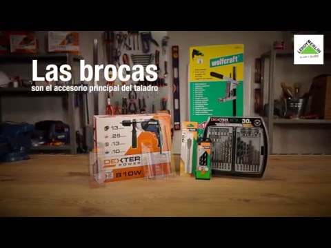 Cómo elegir accesorios de taladro · Leroy Merlin