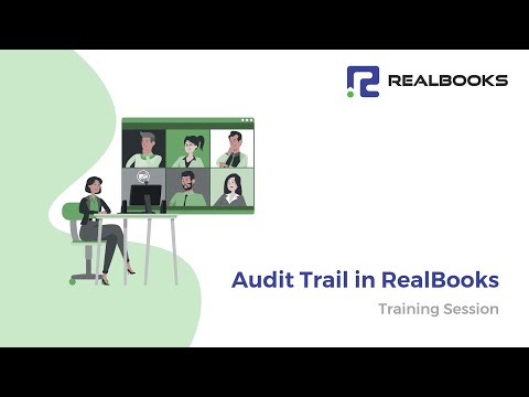 Audit Trail in Realbooks - RealBooks | Online Accounting Software