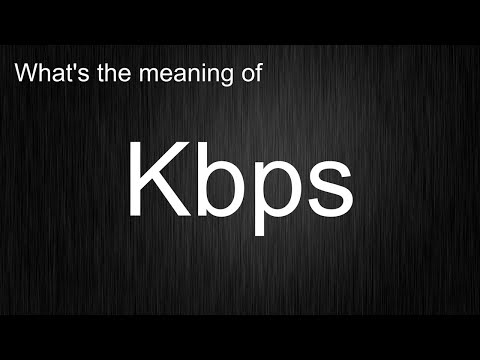 Uncovering the True Meaning of "Kbps"! How Should It Be Pronounced?