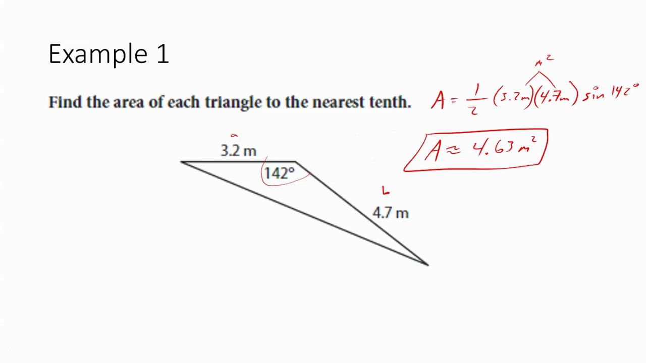 Geometry 13.4 Problem Solving with Trigonometry