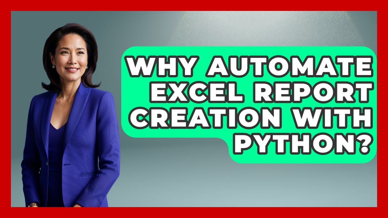 Why Automate Excel Report Creation With Python? - Python Code School