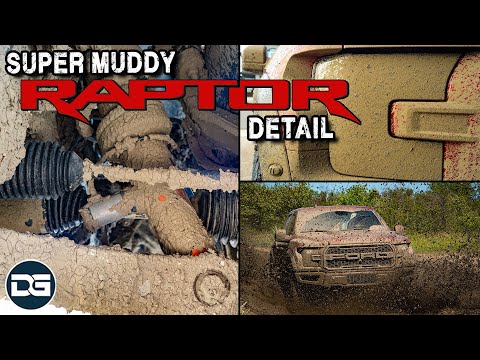 Cleaning My SUPER MUDDY Ford Raptor! | The Detail Geek
