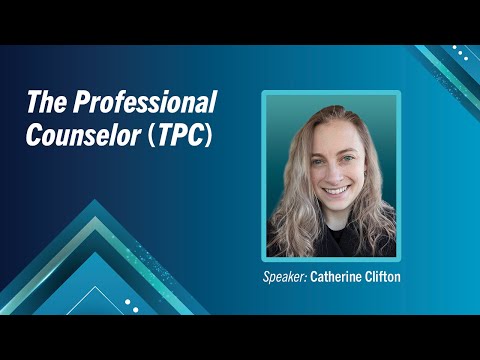 The Professional Counselor (TPC)