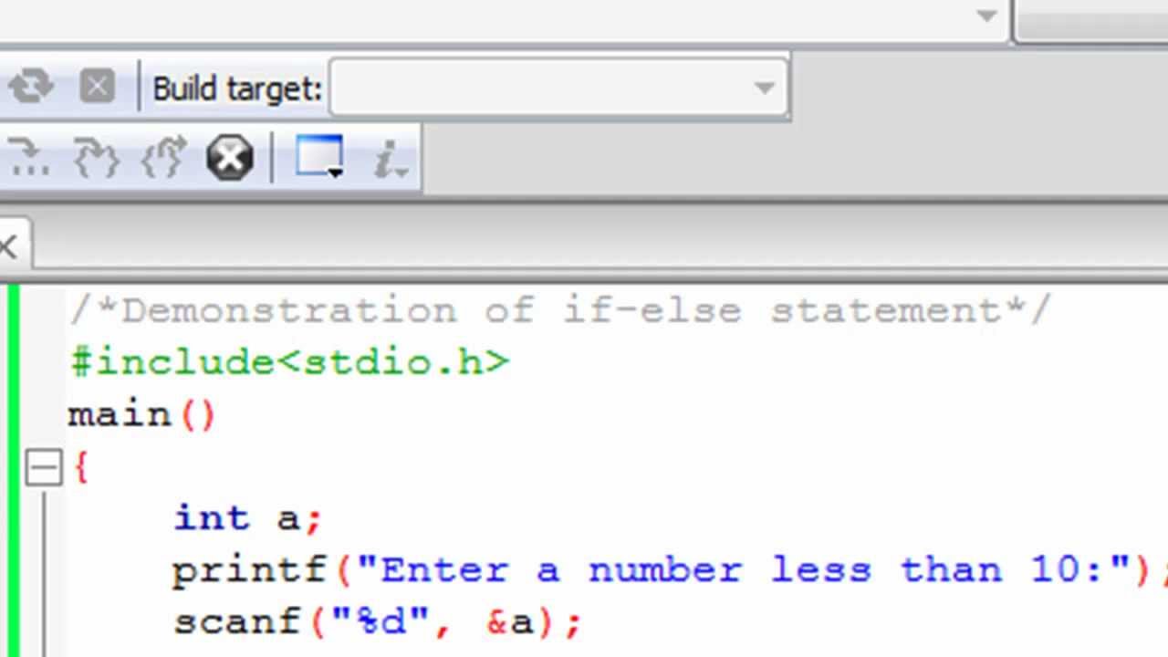 C Programming Tutorial - 17: The if-else Statement