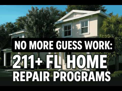 211 Florida Home Improvements & Repair Programs
