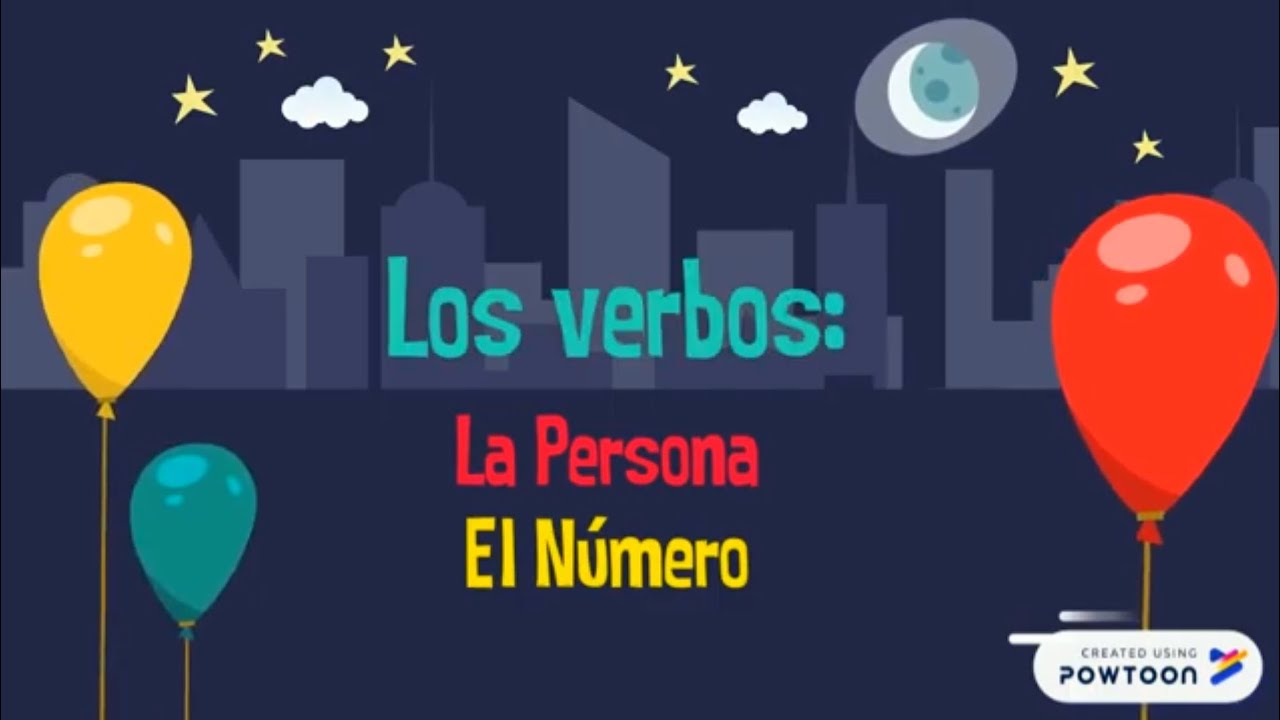 Verbs: Person and Number