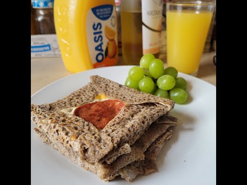 Galette de Bretagne | French Galettes | New Crepe | Jatin In The Kitchen #Shorts