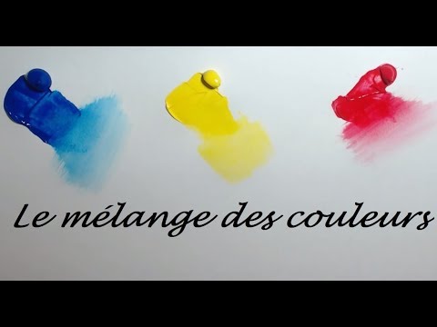 En peinture comment faire du rouge - Comment faire