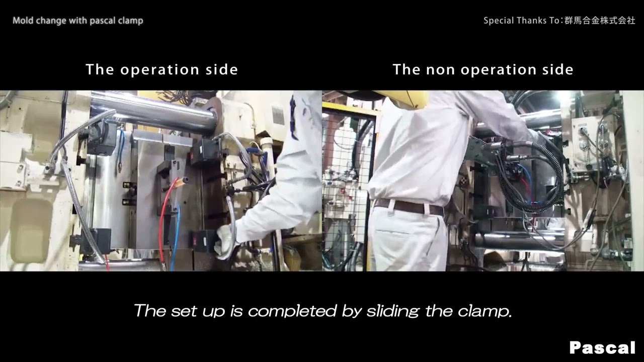 Pascal Die Clamping System: Clamp TYB vs Bolting