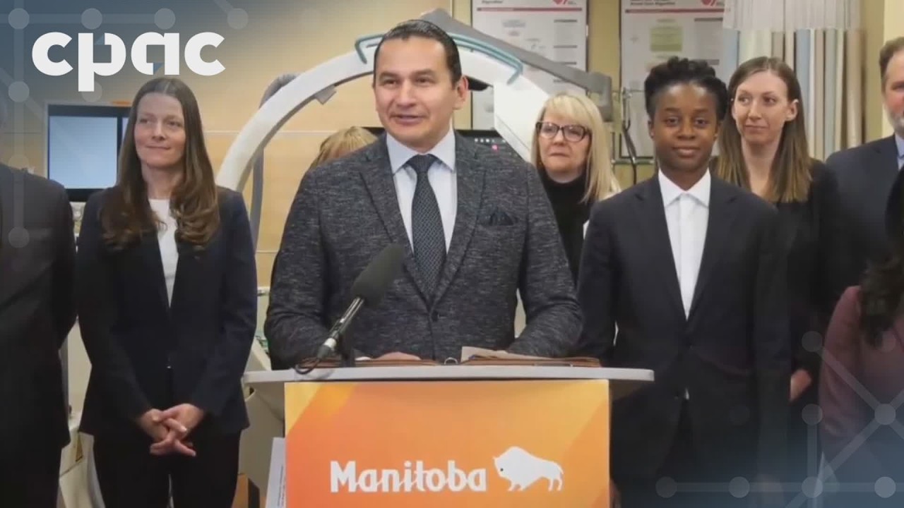 Manitoba Premier Kinew announces expansion of spine surgery at Concordia Hospital – March 13, 2026