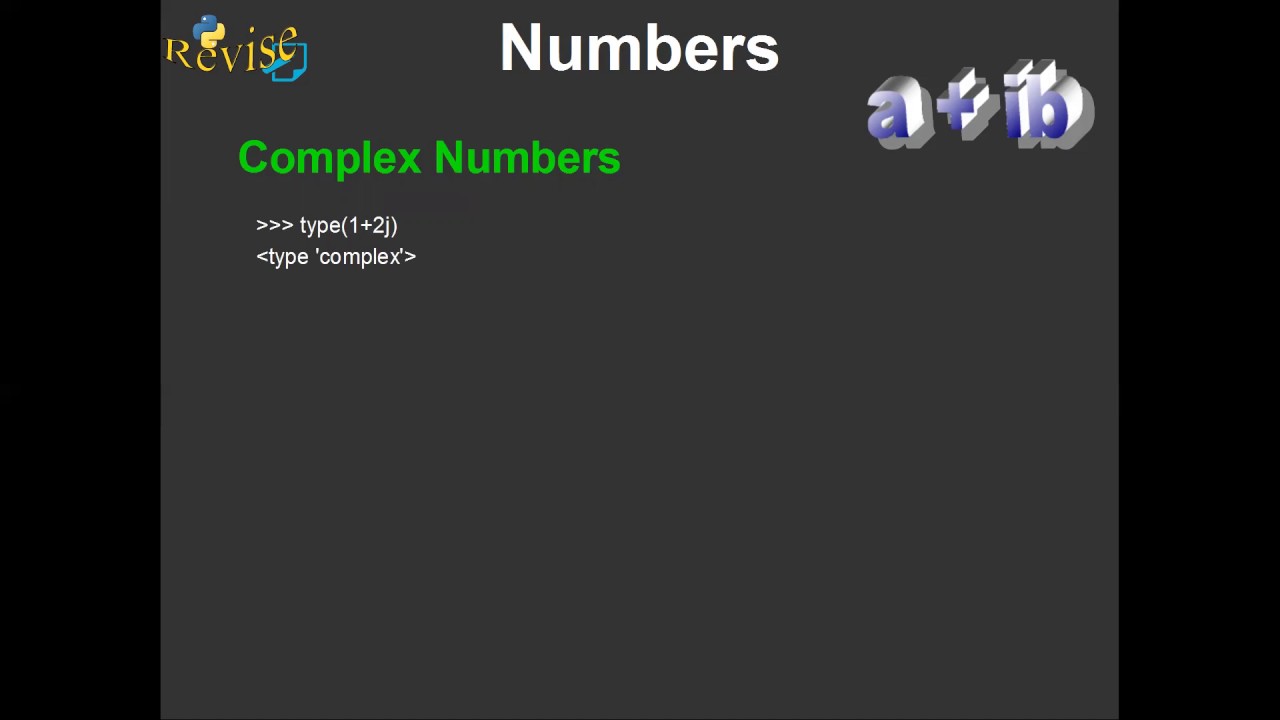 pyrevise 1 : boolean number string