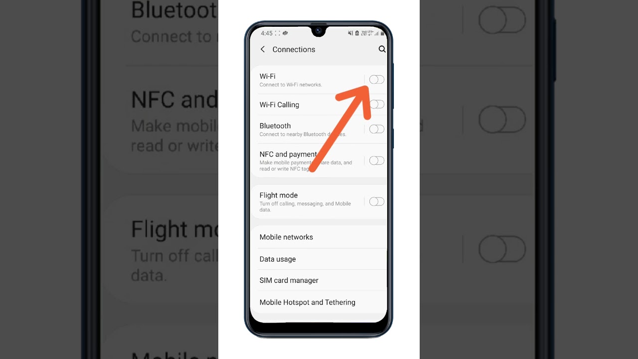 Finding your network security key on Android