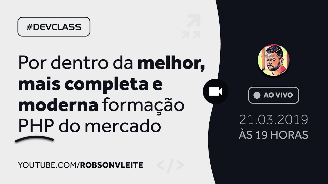 DESCUBRA A MELHOR, MAIS COMPLETA E MODERNA FORMAÇÃO PHP | DEV CLASS 30K #003