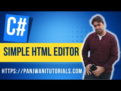 Learn C By Pankaj Panjwani Simple HTML Editor - Mind Luster