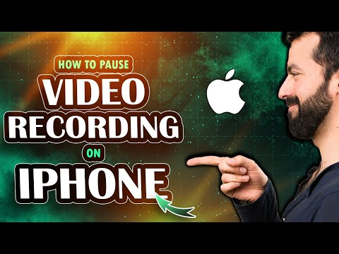 How to pause video recording on Iphone (2025)