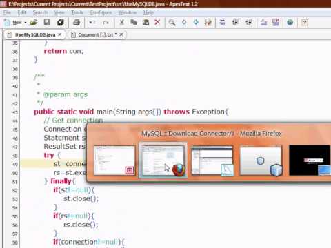 Connect to MySQL database from Java application