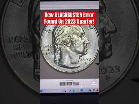 DO YOU POSSESS THIS COIN? 1st Found Example Of New 2023 Quarter Error HITS BIG! #shorts