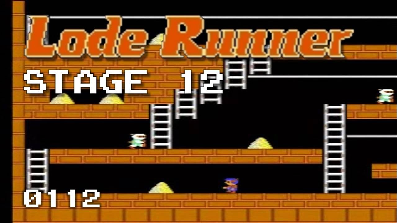 Lode Runner 1 - Stage 12 [0112]