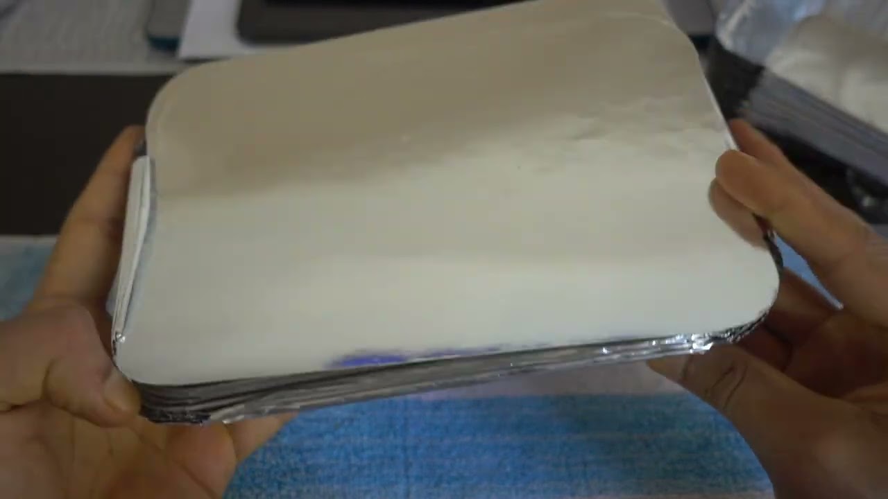 Unboxing Silver Aluminium Foil Container 750ML | Aluminium Foil Container | Foil Container
