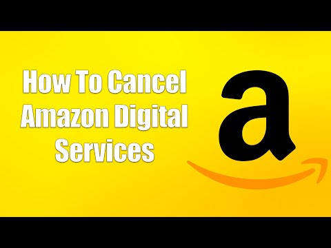 How To Cancel Amazon Digital Services