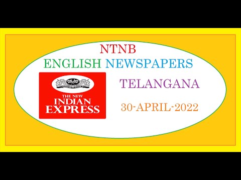 THE NEW INDIAN EXPRESS TS 30 APRIL 2022 SATURDAY