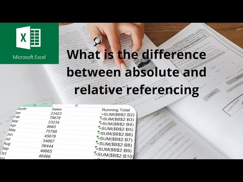 What is the difference between absolute and relative referencing in ...