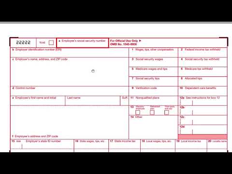 How To Fill Out A W2 Tax Form In 2022 | STEP-BY-STEP TUTORIAL