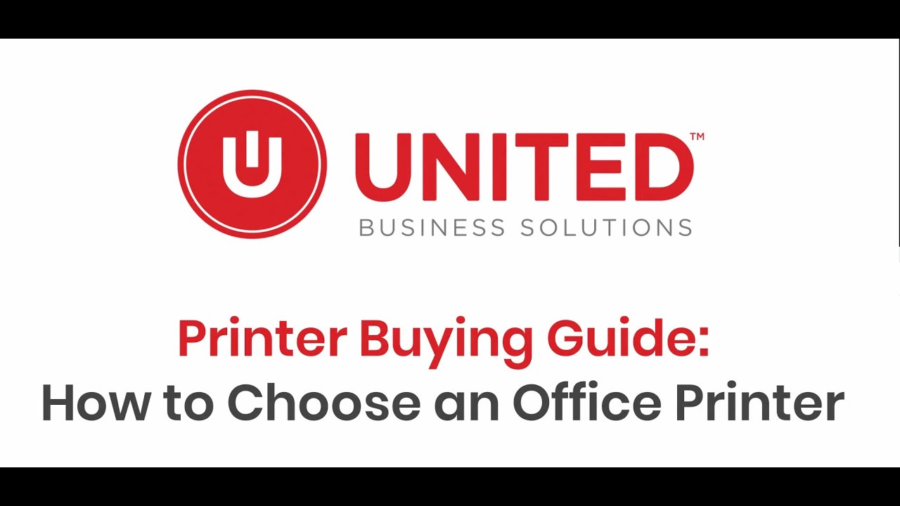 What to Consider When Buying an Office Printer