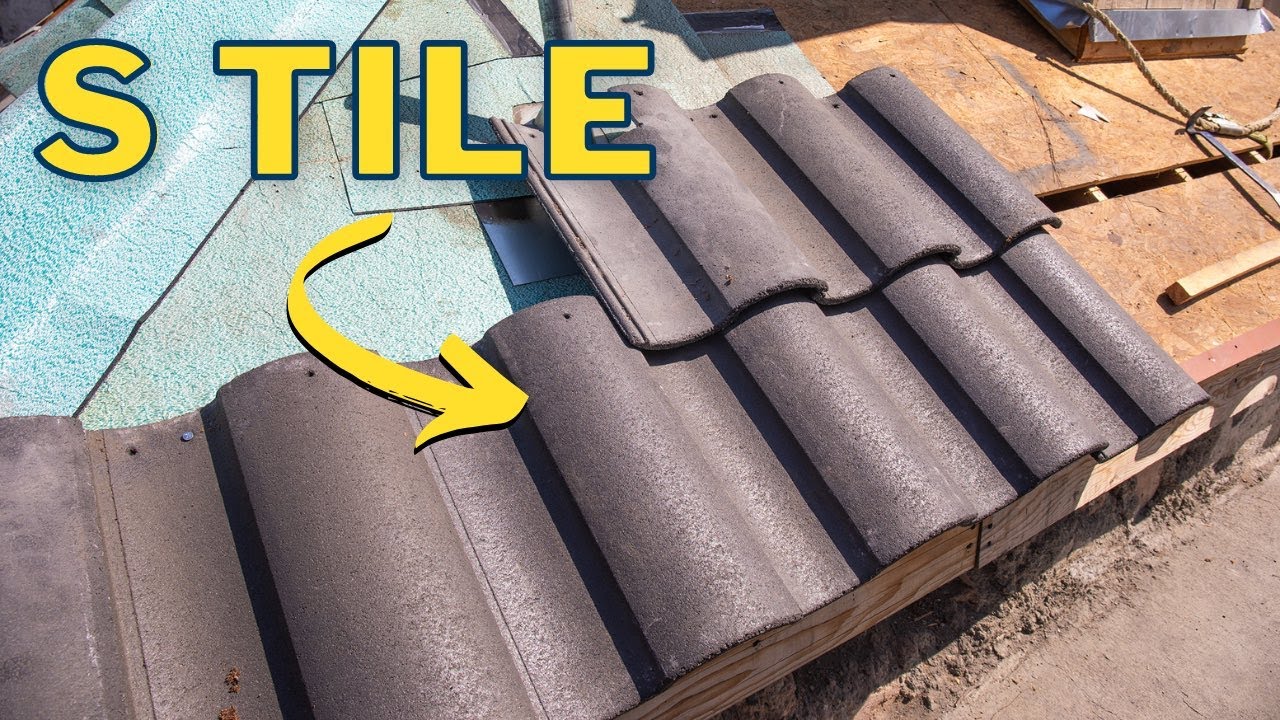 How to Install S Shape Roofing Tiles