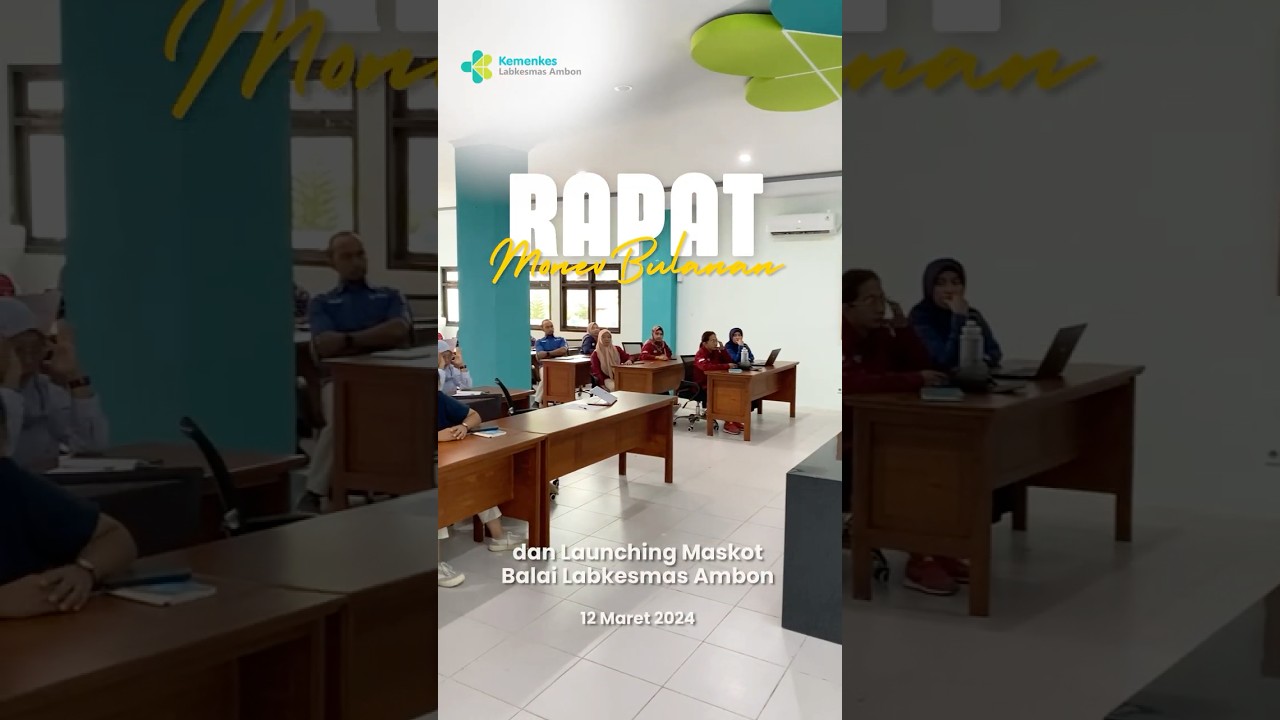 Balai Labkesmas Ambon Tingkatkan Kinerja dan Transparansi, Maskot Baru 