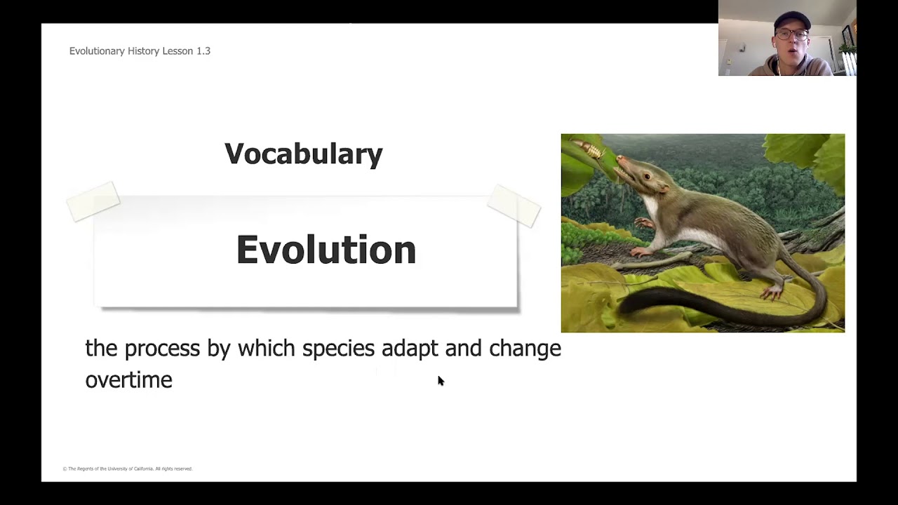 Science, 8th Grade, 5/12, Evolutionary History