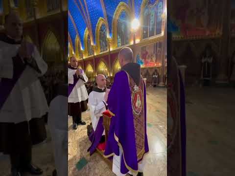 Ash Wednesday with the Heralds #catholic #lent #heraldsofthegospel
