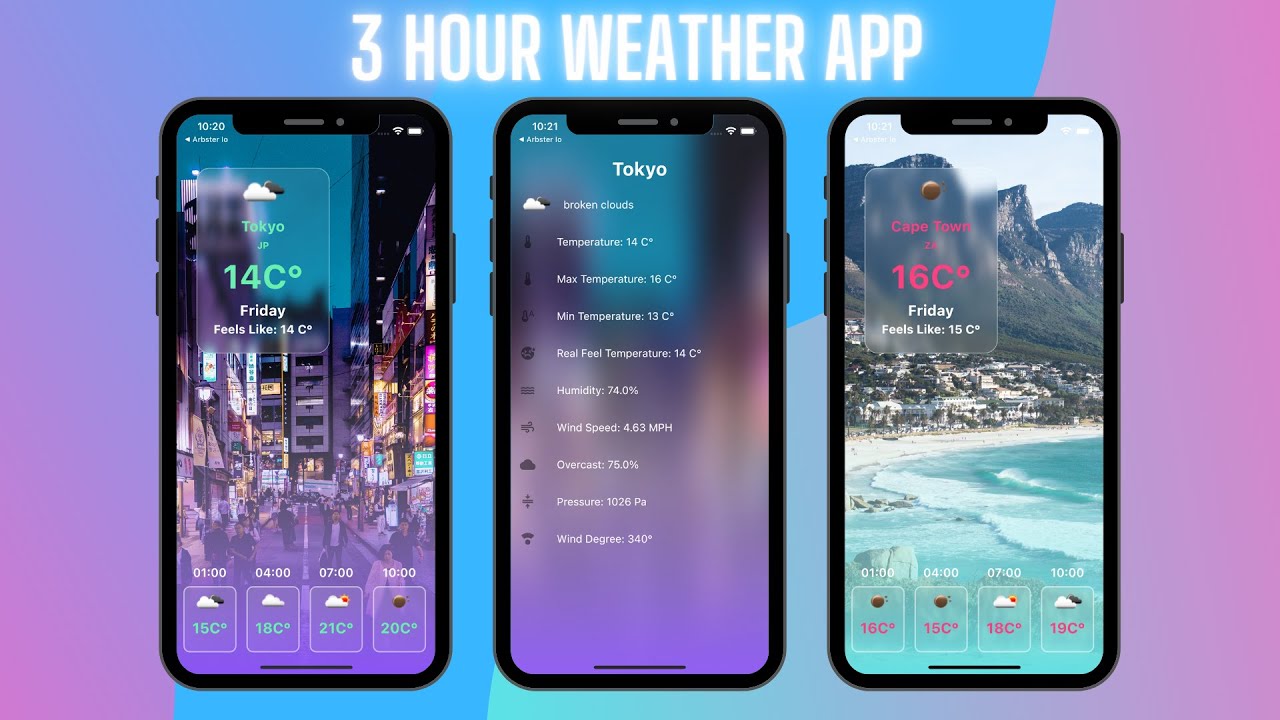 Building A FLUTTER Weather APP IN 3 HOURS