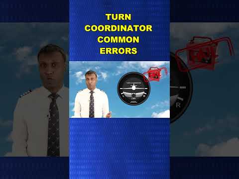 Turn Coordinator Common Errors: What Pilots Need to Know