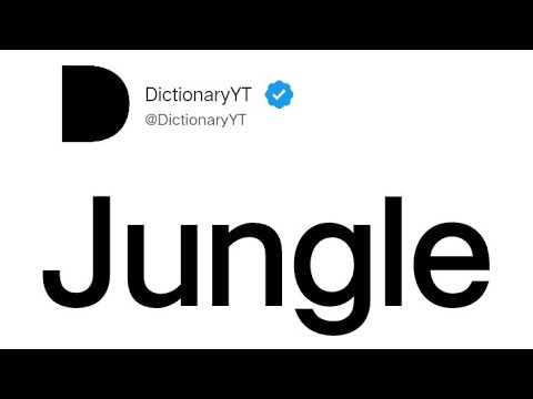 Jungle Meaning in English
