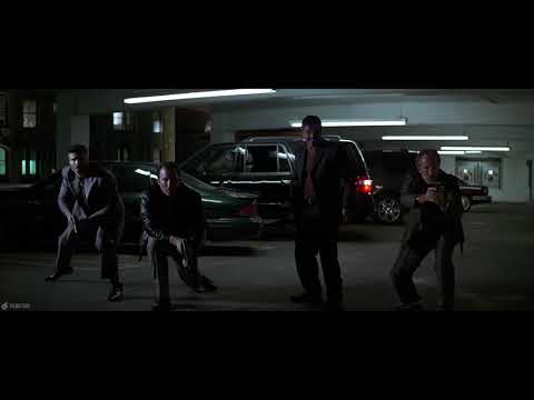 Batman's First Appearance Parking Garage Scene The Dark Knight 2008 Movie Clip 4K720p6