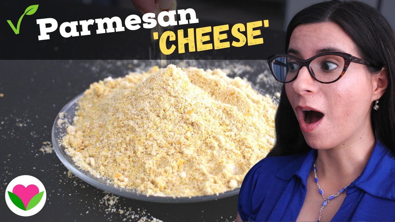 EASY Vegan Parmesan Cheese Recipe - No Blender!!