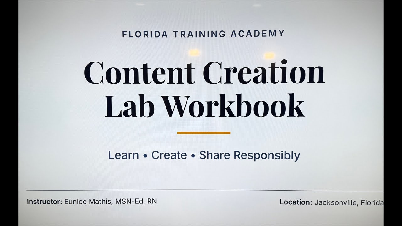 Content Creation Lab for Teens