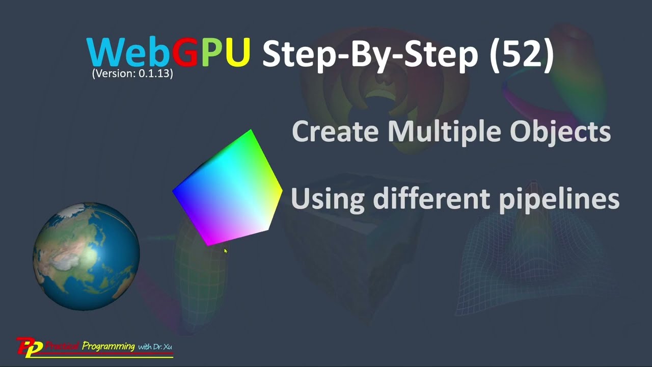 WebGPU (52): Create Different Objects using Different Pipelines
