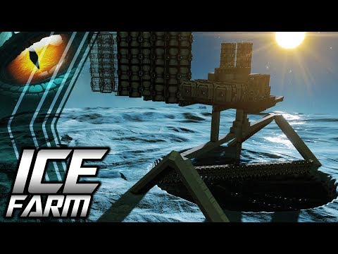 Ice Farming Facility on Europa | Space Engineers DIC Expansion | E27