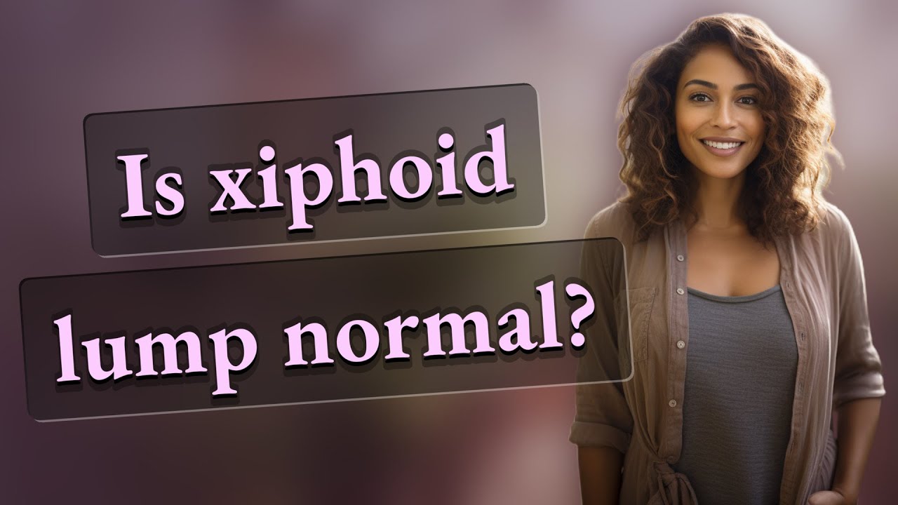 Is xiphoid lump normal?